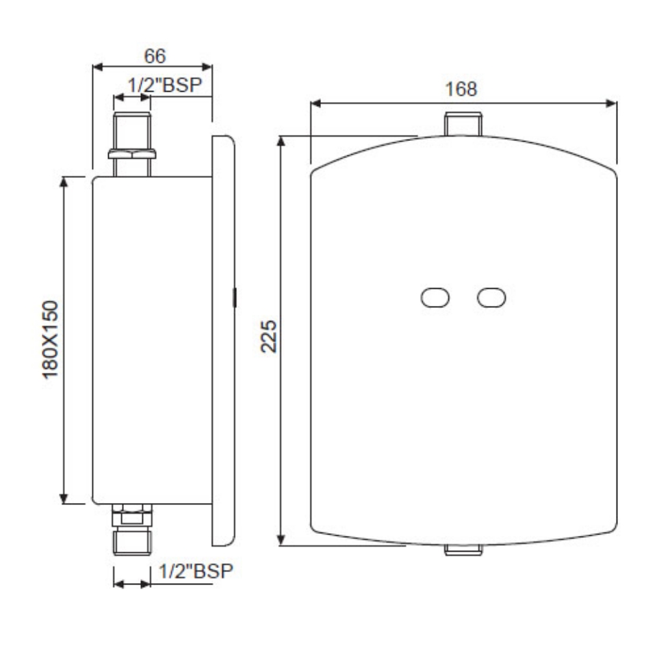 Sensor- Automatic Urinal Fushing System | Battery Op.
