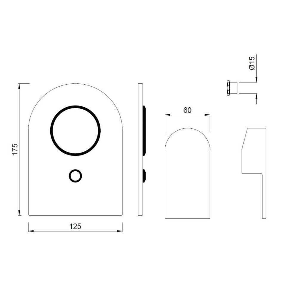Lyric 3 Inlet Divertor - Exposed Parts Kit for ALD-193