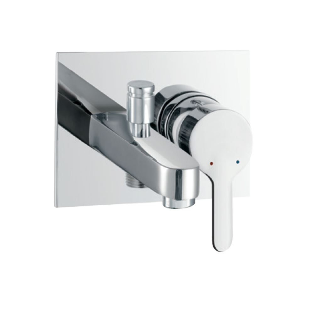 Fusion Single Lever Mixer Spout with hand shower prov