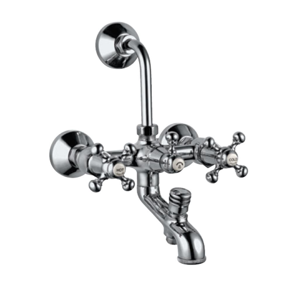 Queen's Wall Mixer for Overhead and Hand Shower