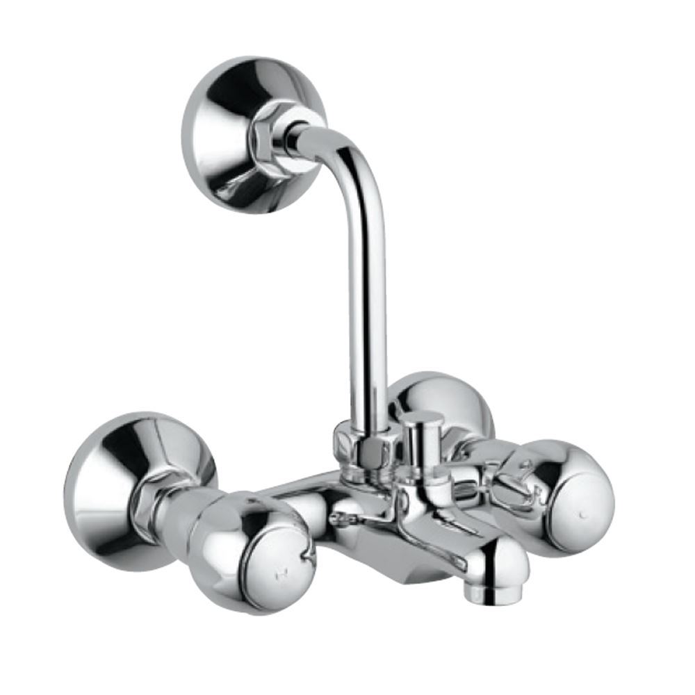 Clarion Wall Mixer with Overhead Shower Provision