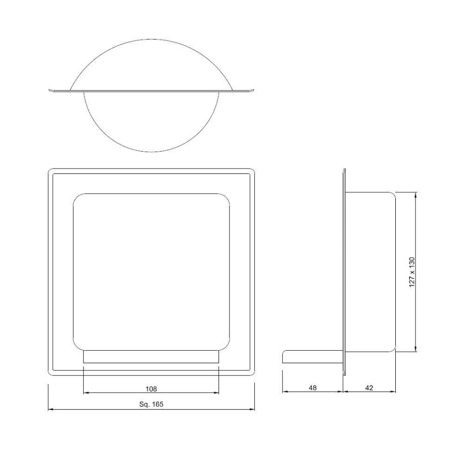 Soap Dish Recessed Type JAQUAR soap-dish-recessed-type-jaquar