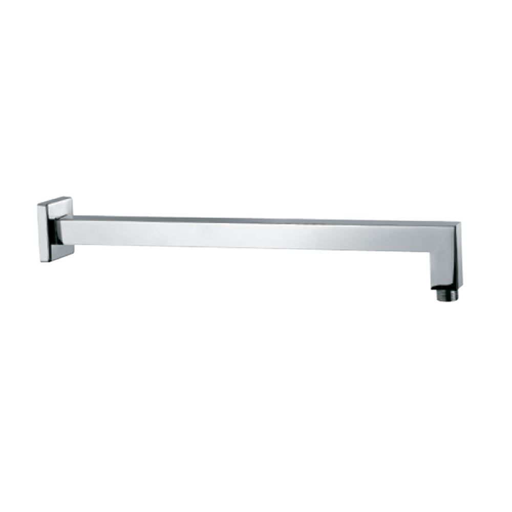400mm Square Bended Shower Arm - For Wall fitting showers