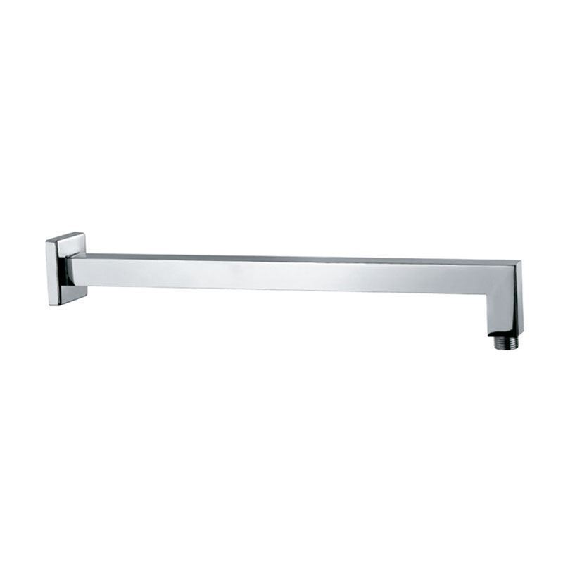 600mm Square Bended Shower Arm- For Wall fitting showers
