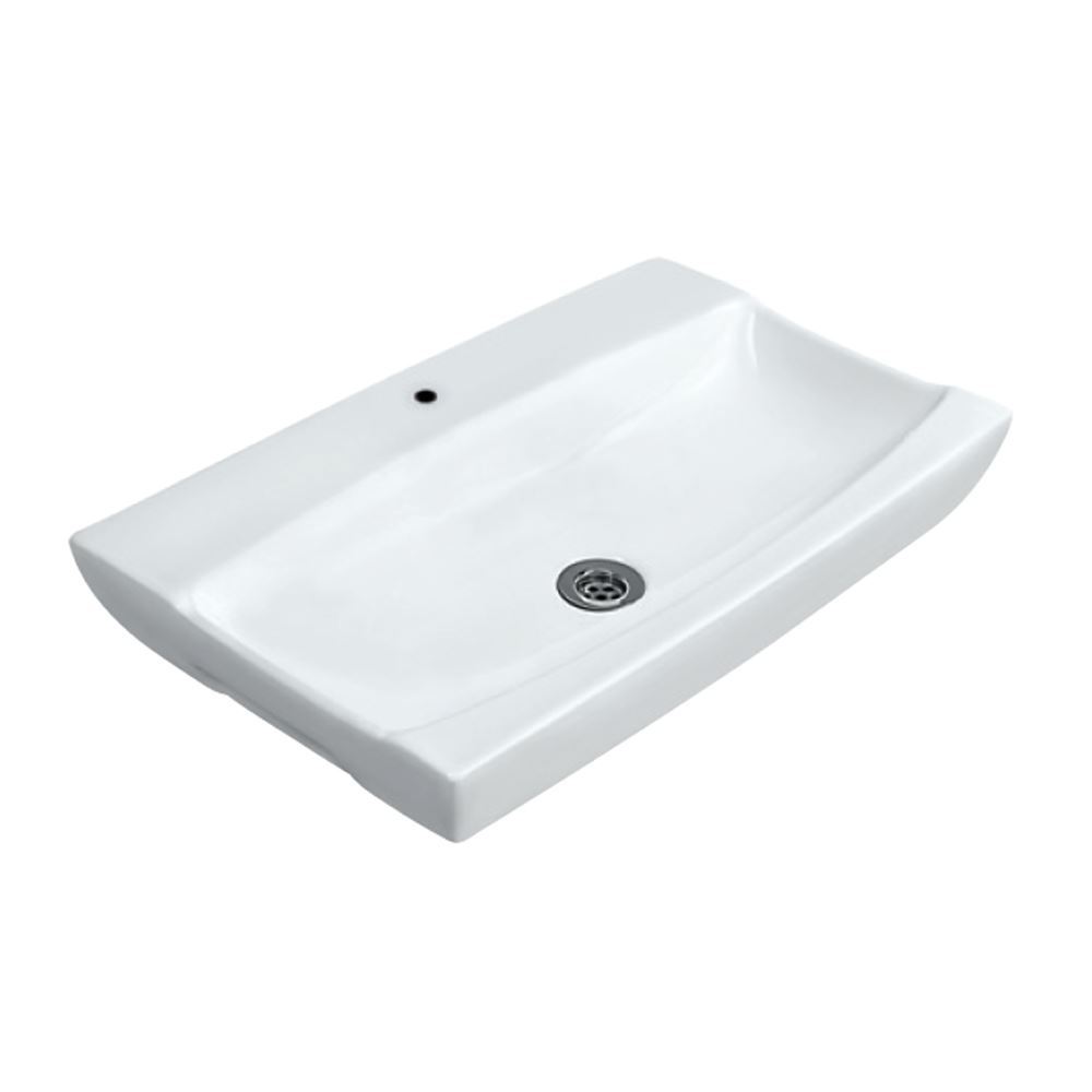 Lyric TableTop Wash Basin | Rectangle Counter Top Basin