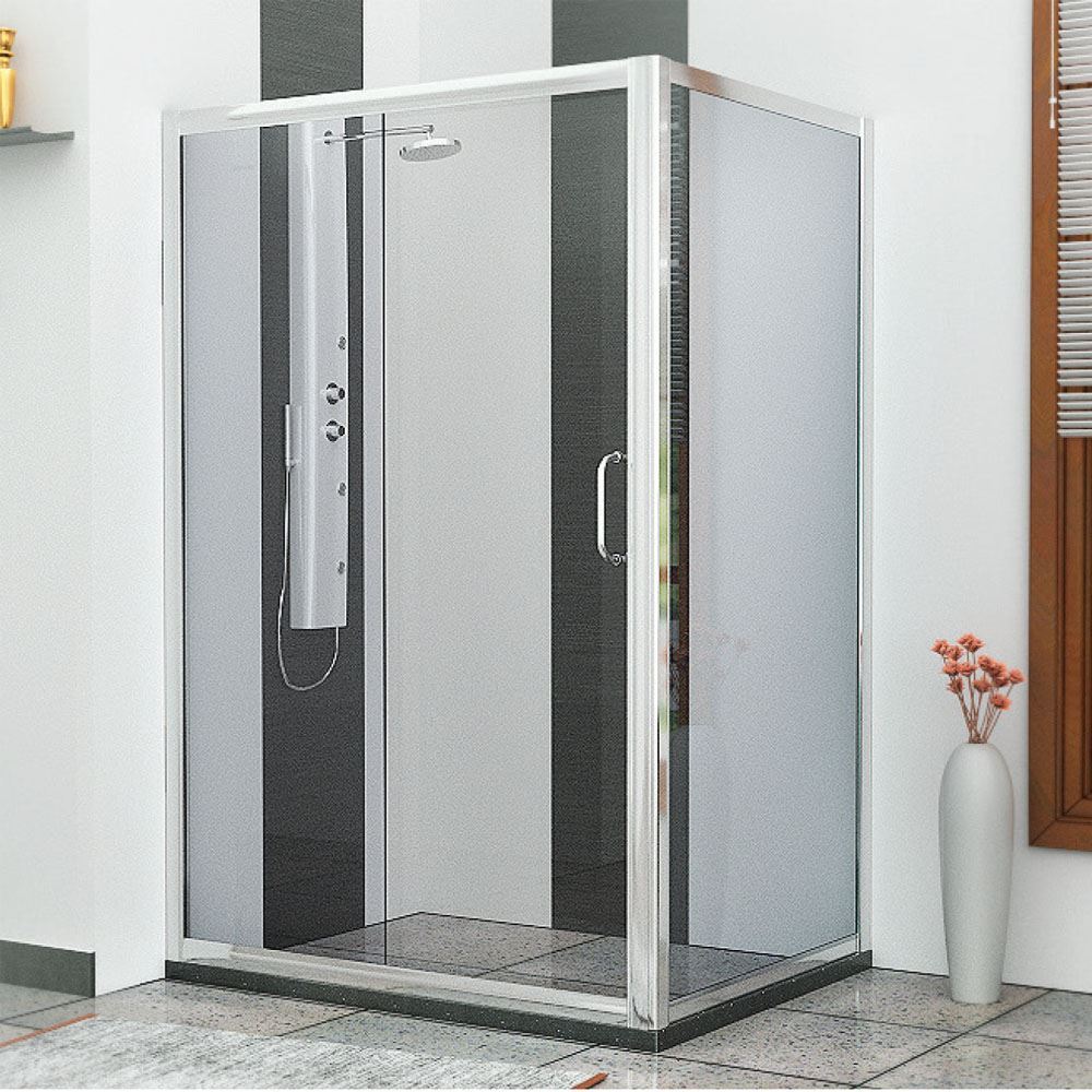 Fusion Framed Shower Enclosures1200 x 800mm | "L" Shaped