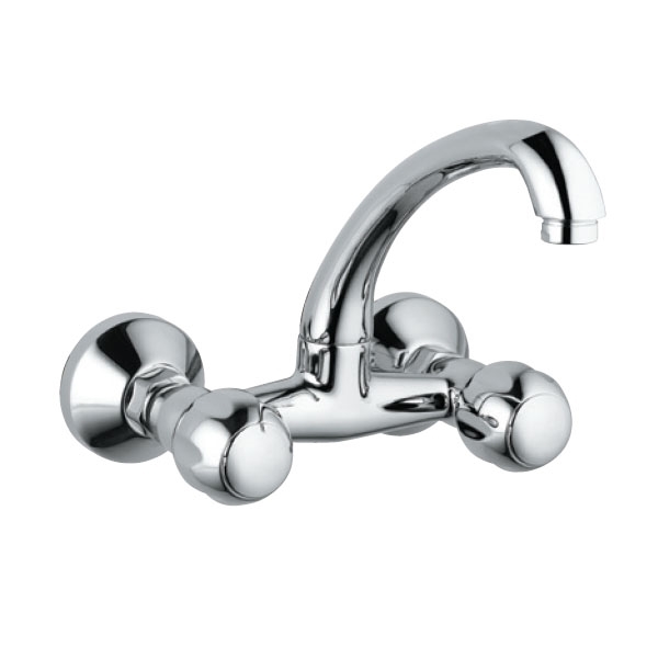 Clarion Extended Swinging Spout Wall Sink Mixer By Jaquar