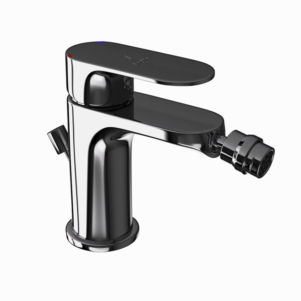 Opal Prime Chrome Single Lever 1-Hole Bidet Mixer - PopUp Waste | JAQUAR
