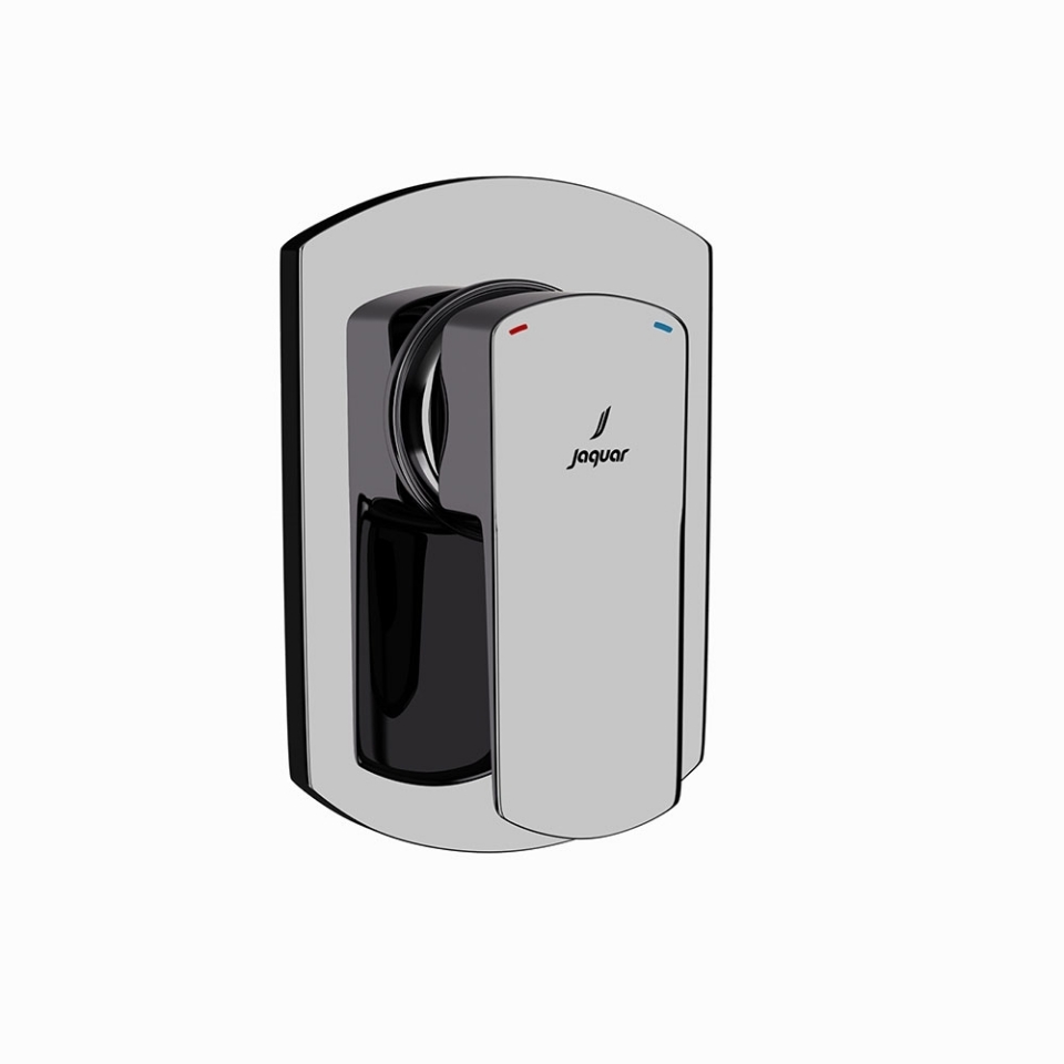 Kubix Prime Chrome Finish - Deusch Overhead Shower Mixer | Jaquar