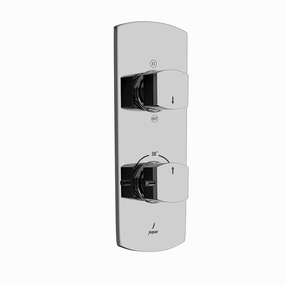 Aquamax Thermostatic 3 Way Mixer Kubix Prime Chrome Plate | Jaquar