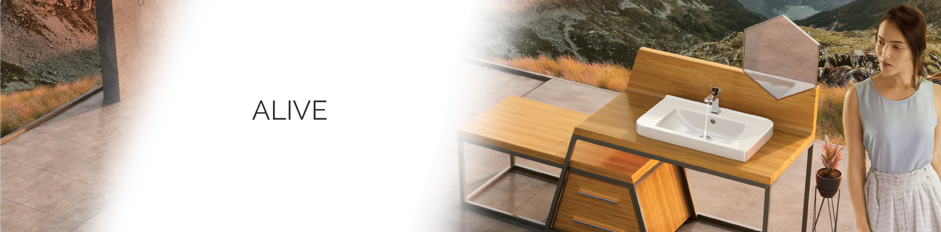 Alive - Bath fittings that celebrates beauty of asymmetary | JAQUAR