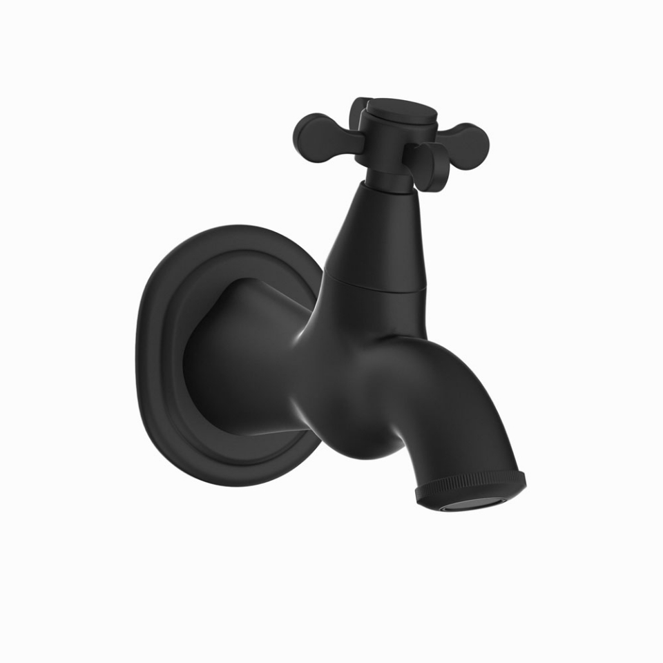 Bib Cock with Wall Flange | JAQUAR