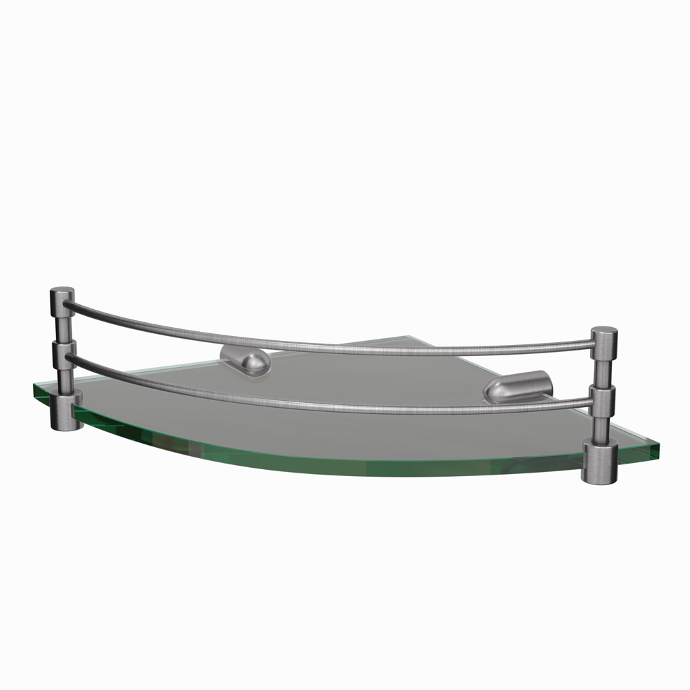 Continental Corner Glass Shelf for Shower Area / Bathroom | Jaquar