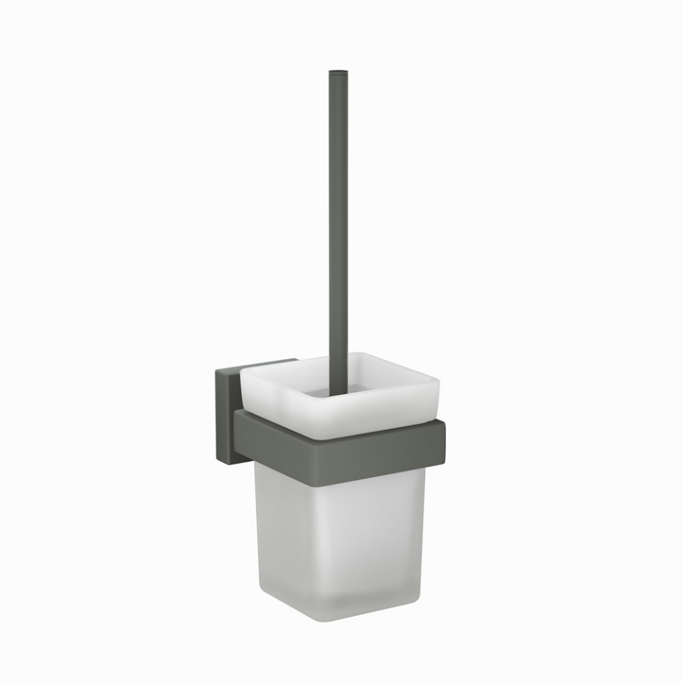 Kubix Prime WC Brush with Wall Mounted Stand | Toilet | JAQUAR