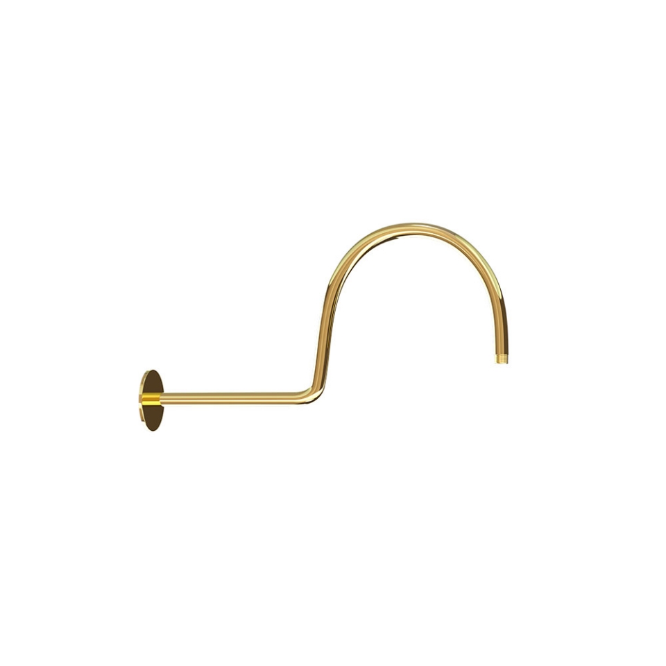 480mm Bended Victorian Style Shower Arm For Wall showers | JAQUAR