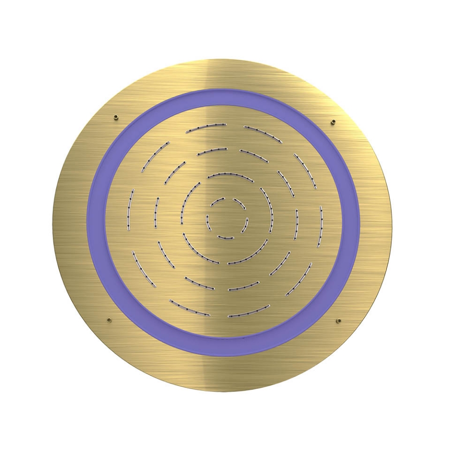 Maze LED Light Overhead Round Shower for Bathrooms | JAQUAR