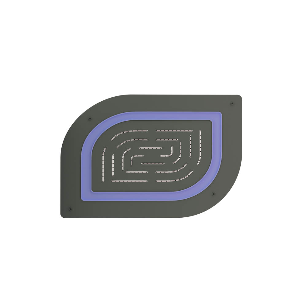 Alive Maze LED Light Overhead Shower for Bathrooms | JAQUAR