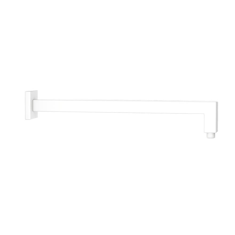 600mm Square Bended Shower Arm- For Wall fitting showers | JAQUAR