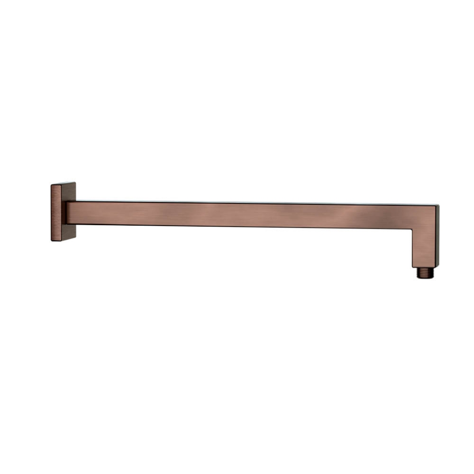 400mm Square Bended Shower Arm - For Wall fitting showers | JAQUAR