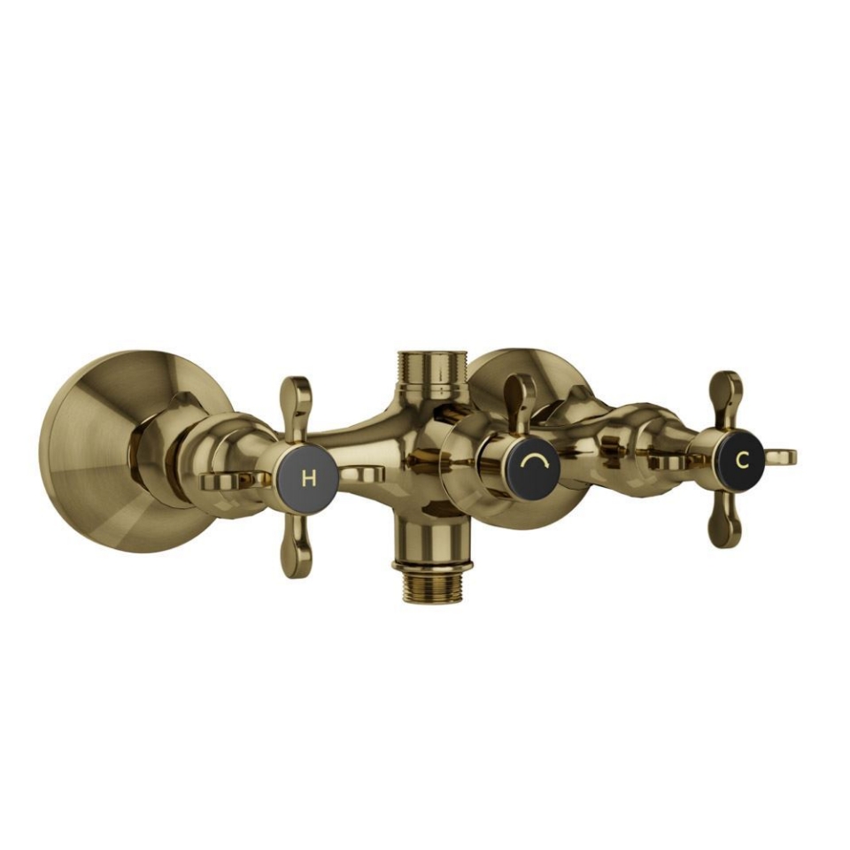 Wall Mixer with Telephone Shower Arrangement | JAQUAR