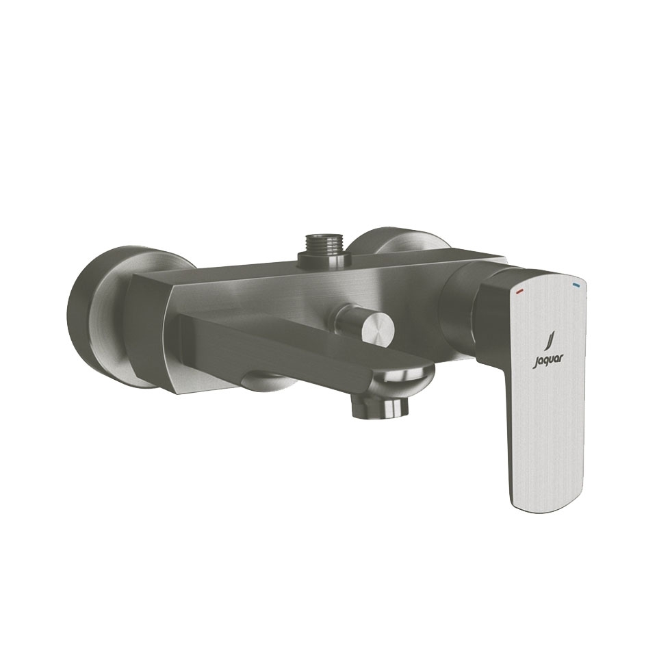 Kubix Prime Chrome Finish Wall Mixer + Shower Provision | JAQUAR