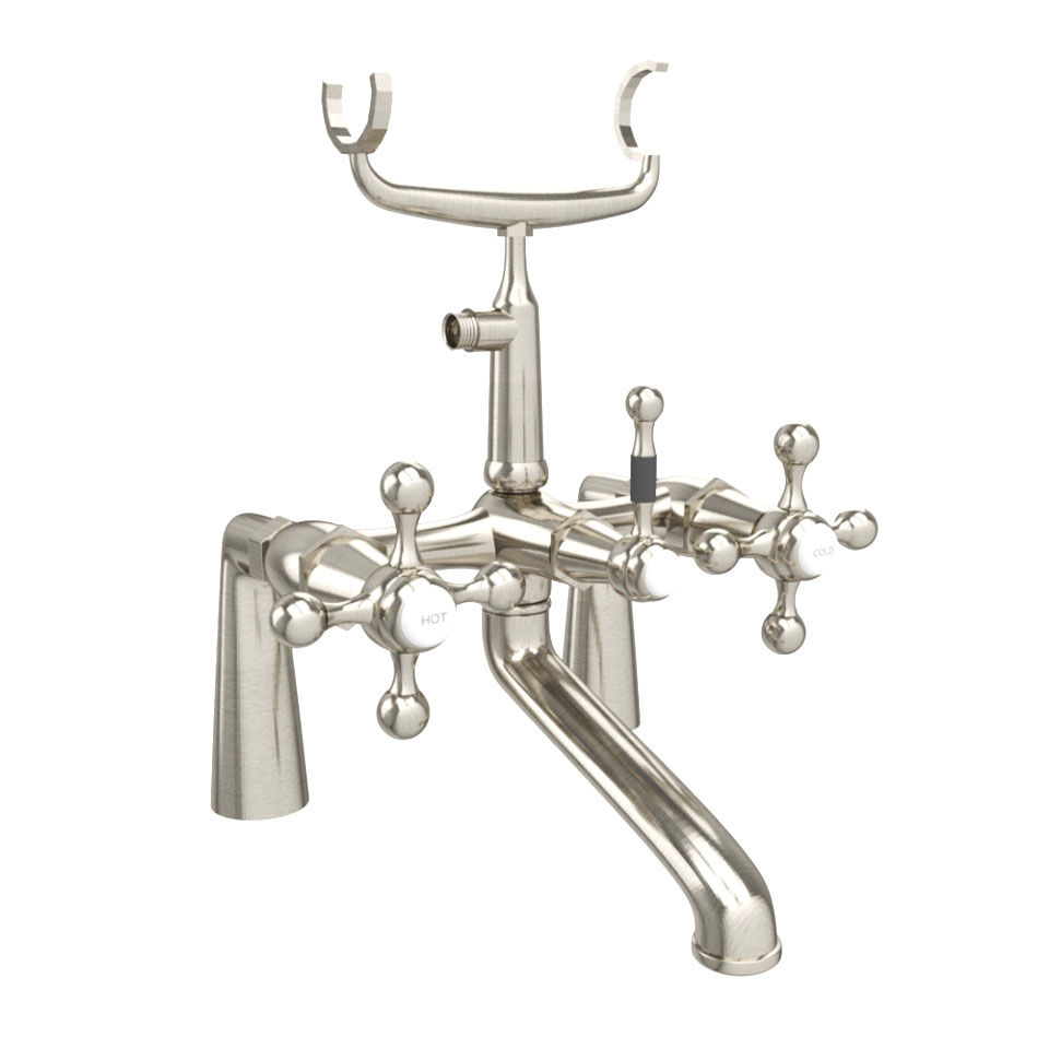 Queen's Bath Tub Water Mixer with Hand Shower Provision | JAQUAR