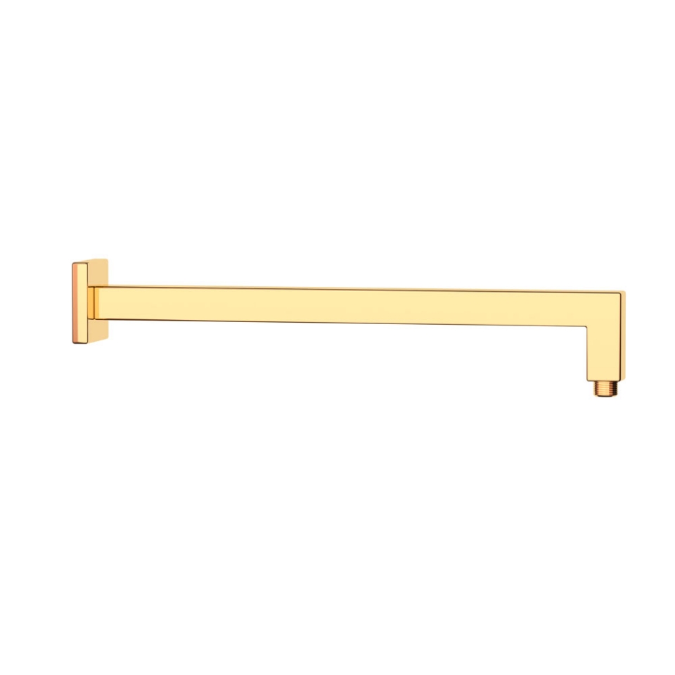 400mm Square Bended Shower Arm - For Wall fitting showers | JAQUAR