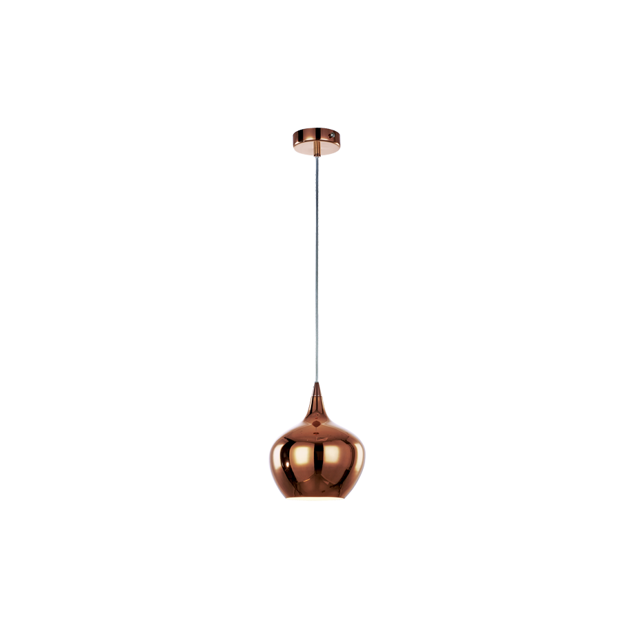Jaquar Lighting 170mm Copper Glass Pendant | 1300mm Height | Jaquar