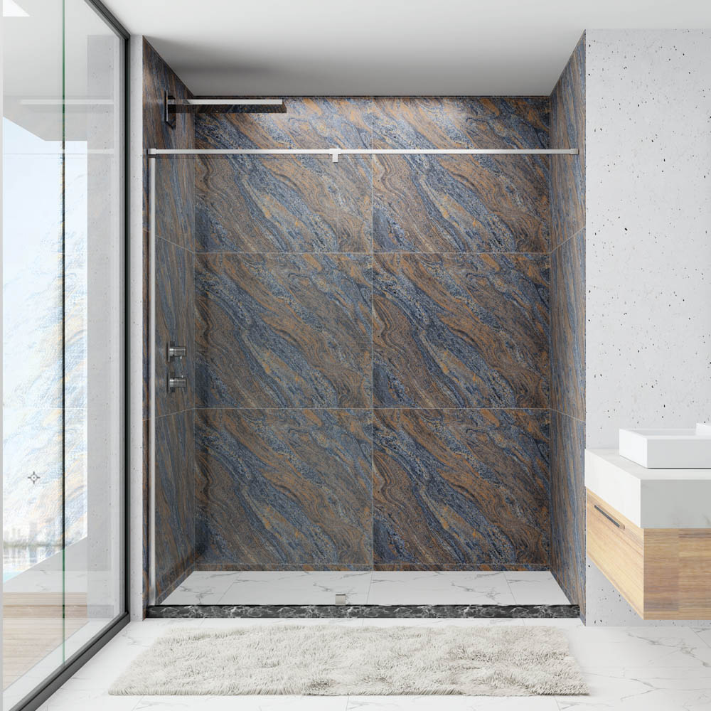 Free Standing Bath Screen with Stabiizer | Jaquar