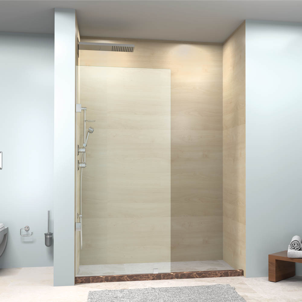 Iara Frameless One Piece Shower Enclosure W 1201 1600 Jaquar
