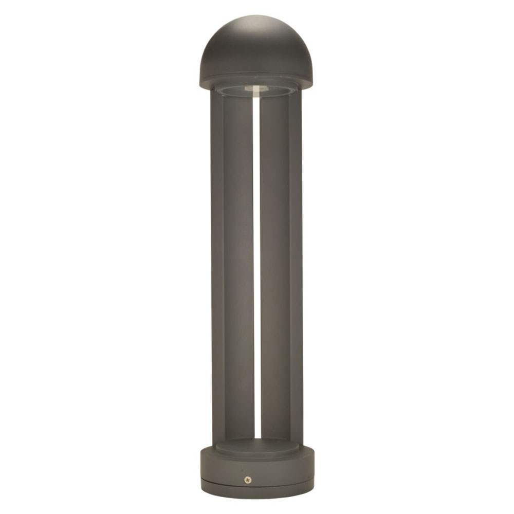 Jaquar Lighting Visio 8w Bollard 8 Light | Matt Grey Garden Light | Jaquar