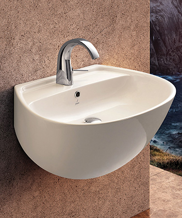 Wash basin wall hung store