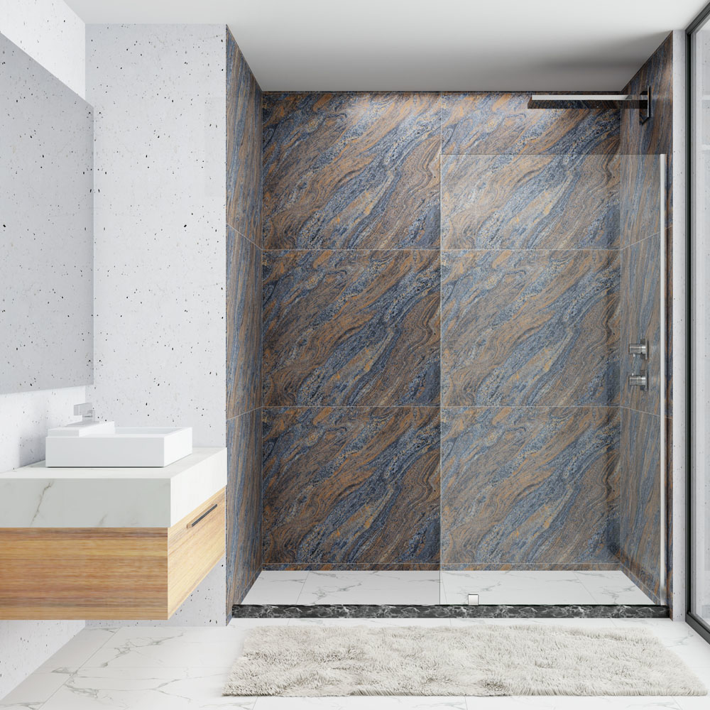 Stark - Free Standing Bathscreen Shower Enclosure Glass | Jaquar