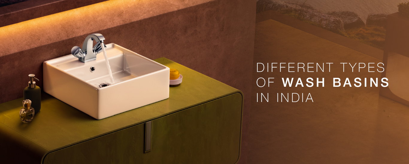 Top 8 Types of Wash Basins in India | Jaquar