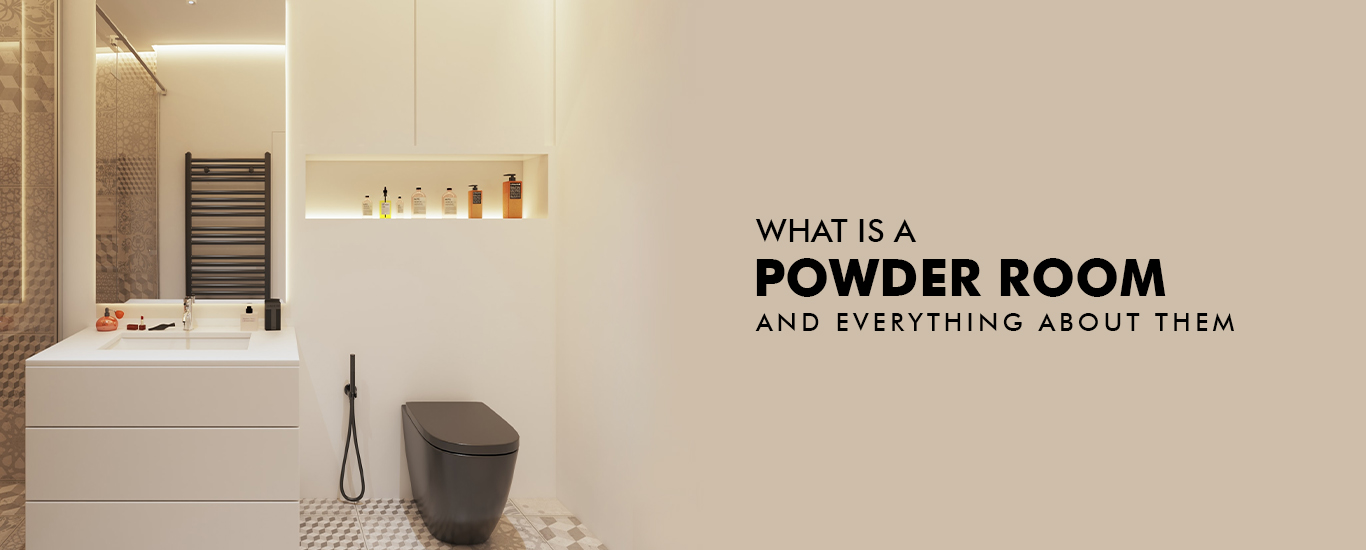 What is a Powder Room and Are they Common in India | Jaquar