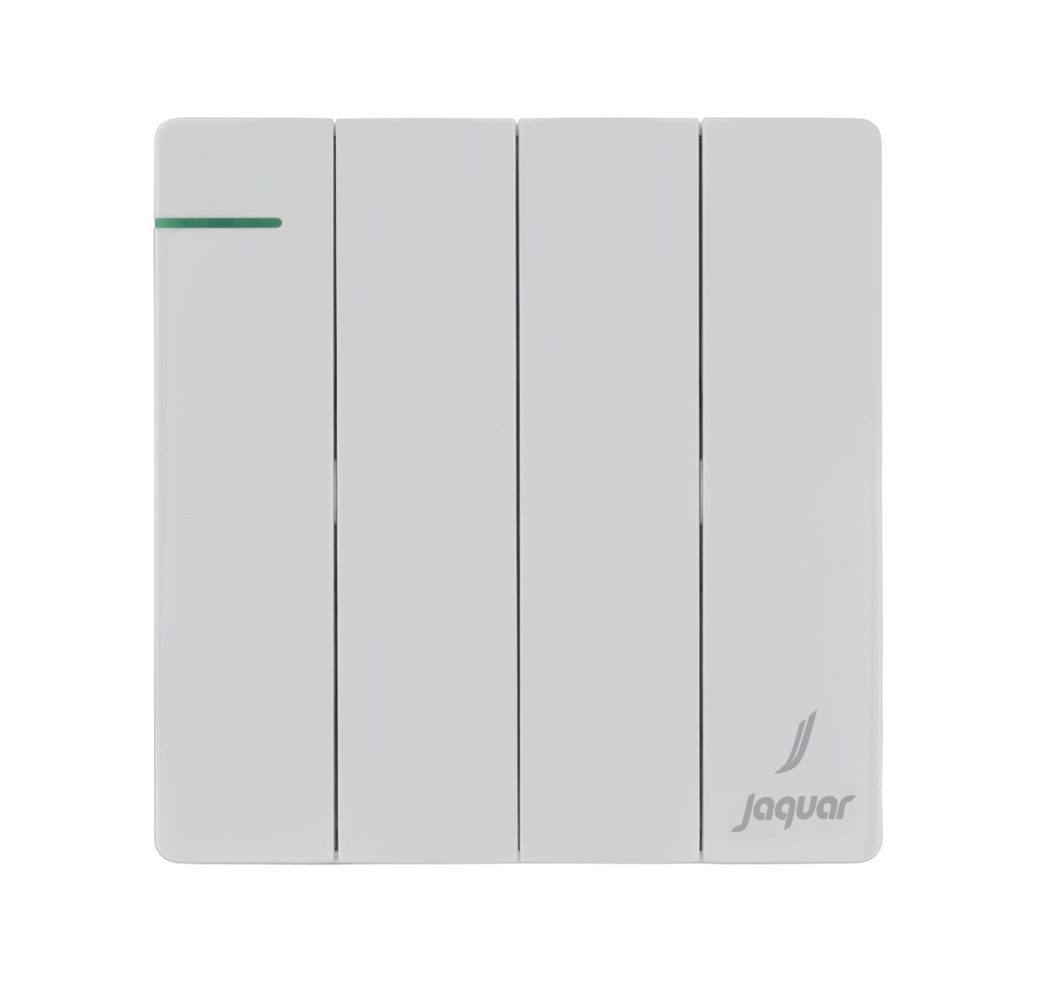 Karbonic White Color Four Gang 2 Way Electric Switch