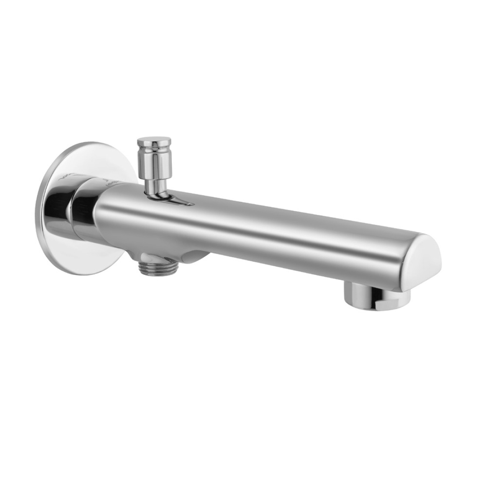 Florentine Prime-Tub Spout with Button for Hand Shower