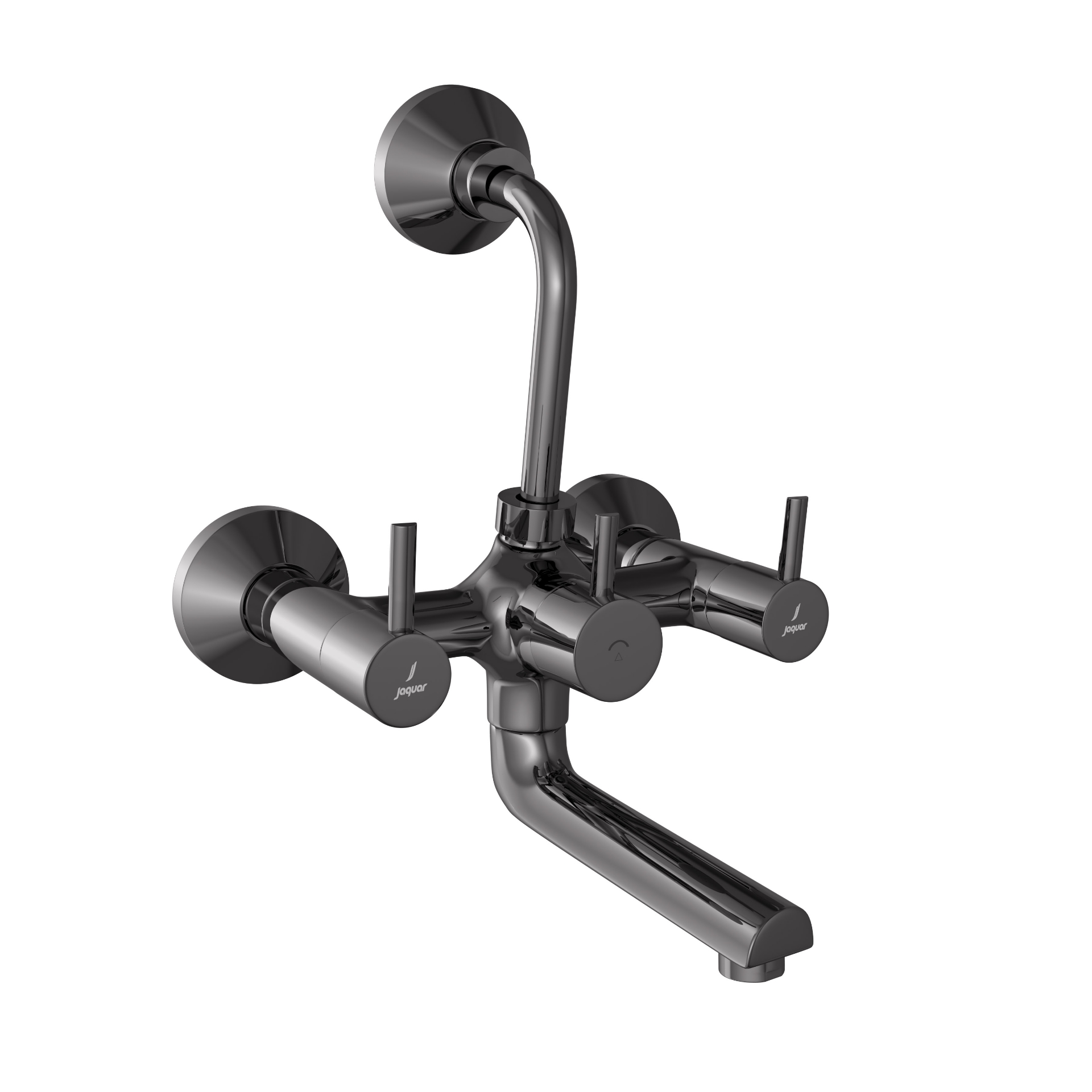 Florentine Prime 2 Hole-Wall Mixer with Overhead Shower