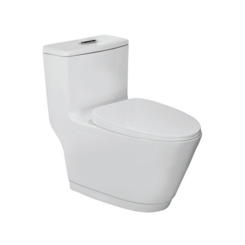 Jaquar Vignette S-trap Single Piece Rimless Toilet Seat