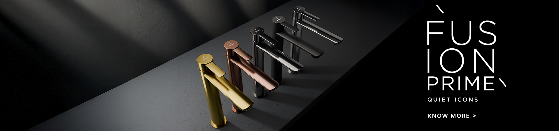 Fusion Prime Mixer Taps & Faucets - Jaquar